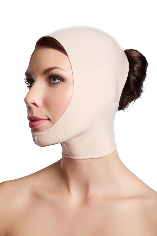 Face compression garments after surgery | LIPOELASTIC