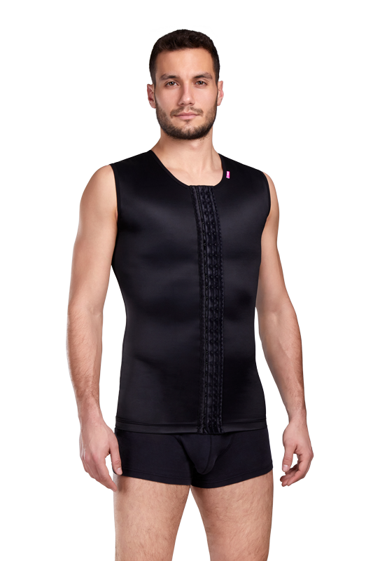 Male compression vests and tops | LIPOELASTIC